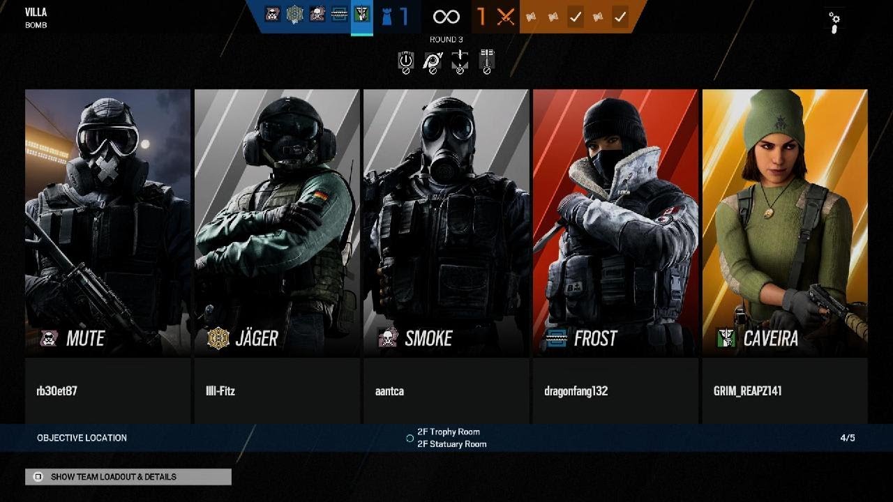 Tom Clancy's Rainbow Six Siege - Intense Ranked Match - YouTube