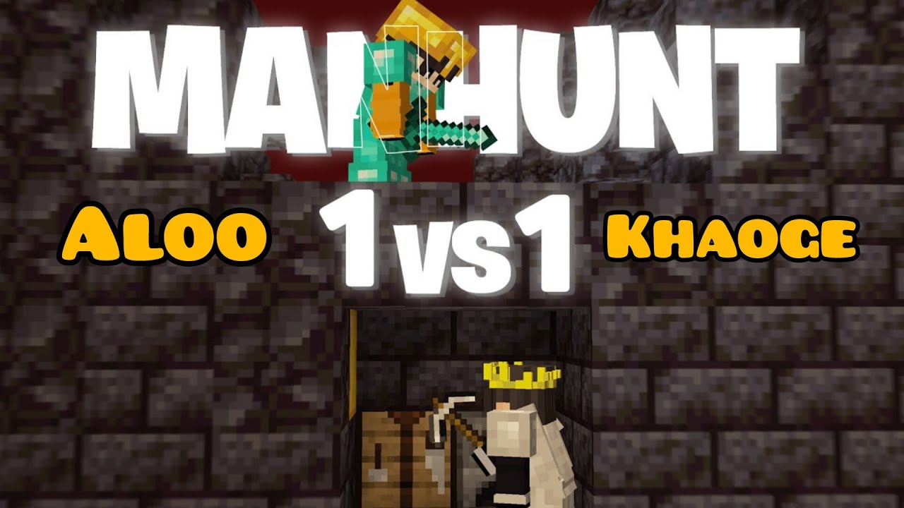 Aloo manhunt Minecraft 1v1 - YouTube