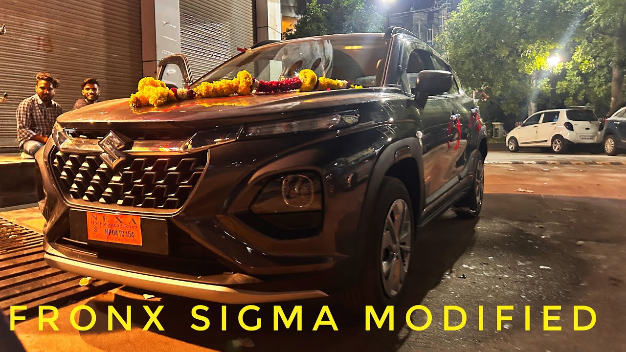 FRONX BASE MODEL MODIFIED | MARUTI SUZUKI FROX BASE MODEL MODIFICATIONS ...