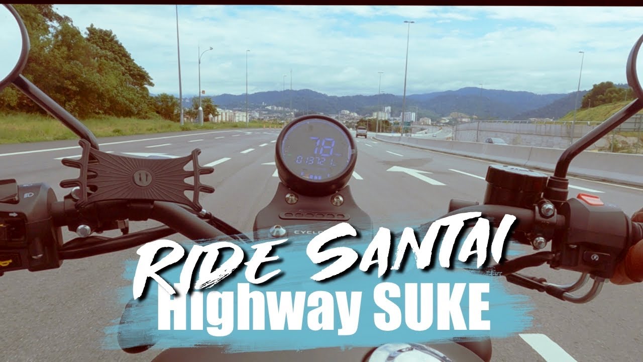 Ride Santai KTNS RA2 Cyclone 250 Menikmati Highway Baru SUKE - YouTube