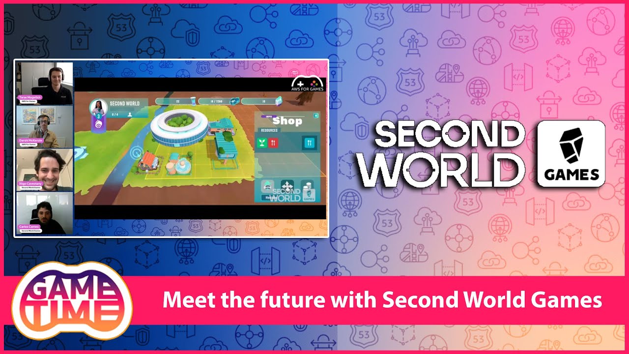 AWS GameTime - Episode 5 - Meet the future with Second World Games ...
