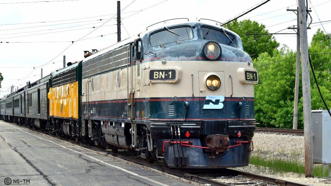 Burlington Northern BN-1 4K - YouTube