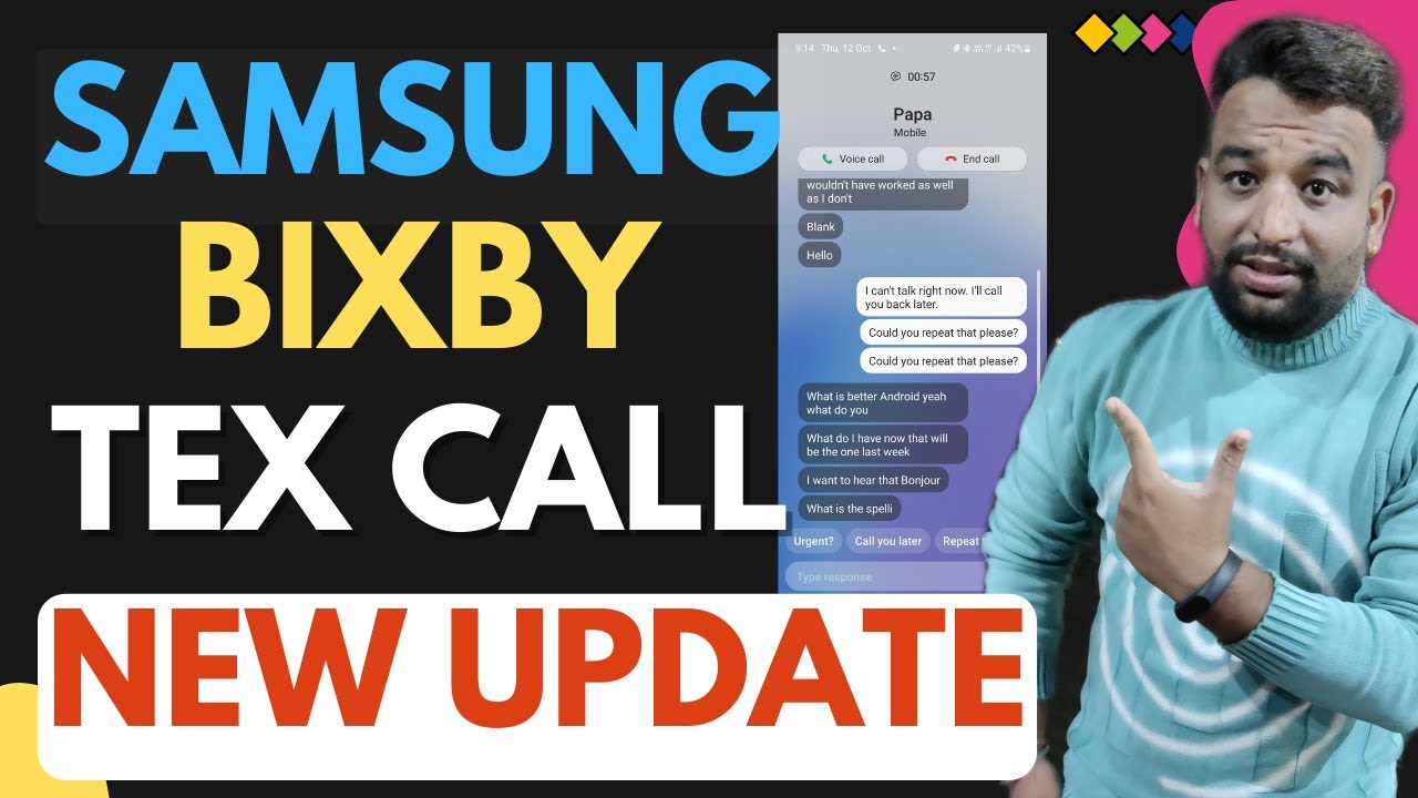 Samsung Bixby Text Call New September 2023 Update - YouTube
