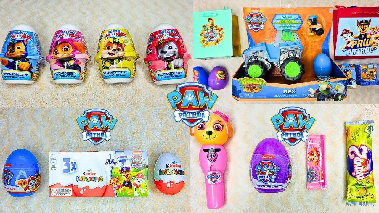 24 Minutes PAW PATROL Toys & Candy ASMR | Satisfying Compilation ...