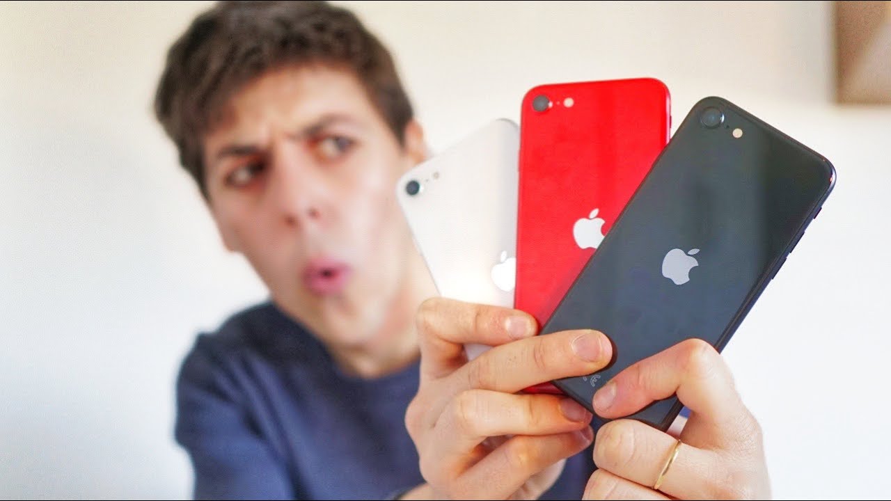 Insane iPhone SE 2020 UNBOXING [all 3 colors] - YouTube
