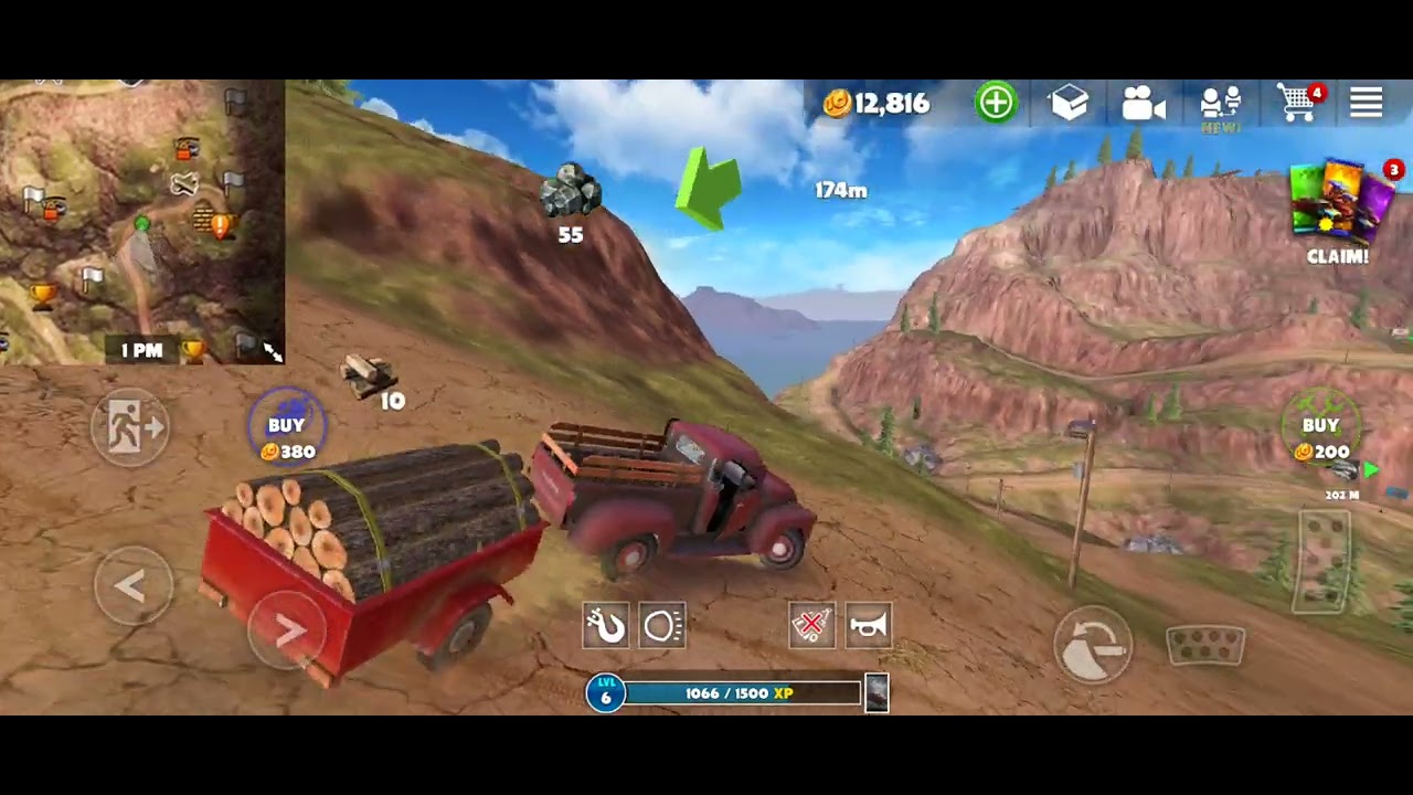 Run Through Wild Desert 🏜 - Off The Road 🚙 - Simulator Game Play - YouTube