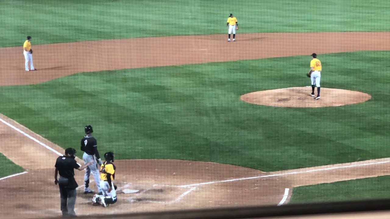 Luis Robert Home run in AAA - YouTube