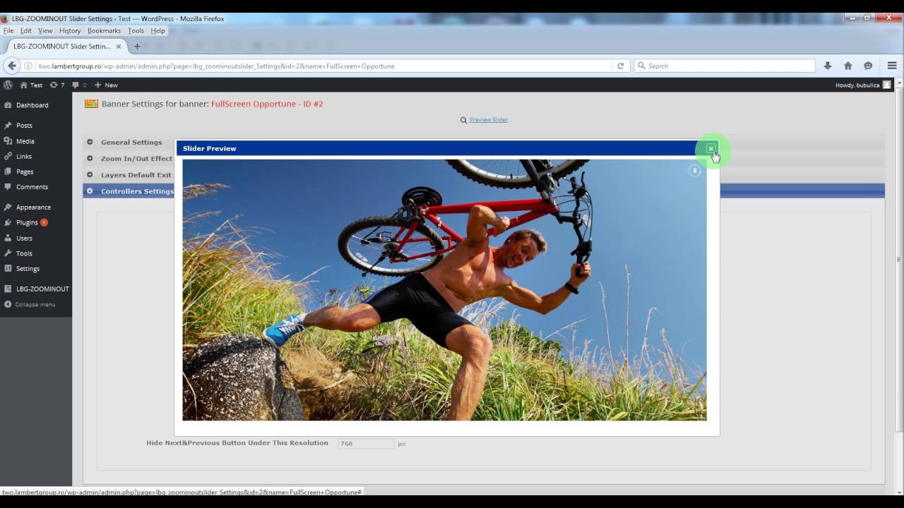 LambertGroup Zoom In/Out Effect Slider - WordPress Plugin: Add A ...