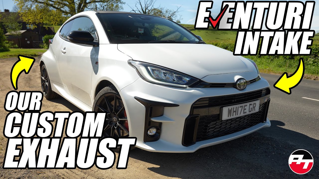 INSANE SOUND UPGRADE TO THE TOYOTA GR YARIS | Custom exhaust and ...