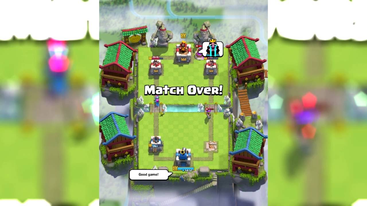 Clash Royale. Arena 9. clan Synergy vs. clan Average. HD gameplay - YouTube