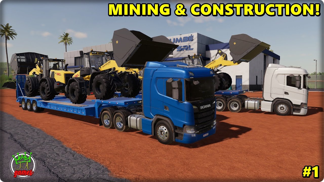 FS19 MINING & CONSTRUCTION #1 - EL COMIENZO - YouTube