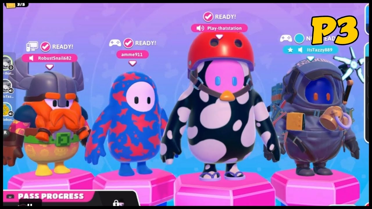 Getting a bit passionate now, Fall guys & friends - Part 3 - YouTube