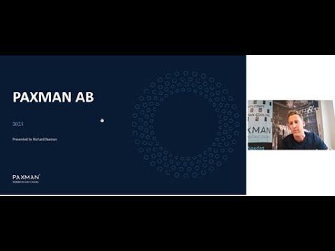 Paxman AB (OM:PAX) Investor Presentation - YouTube