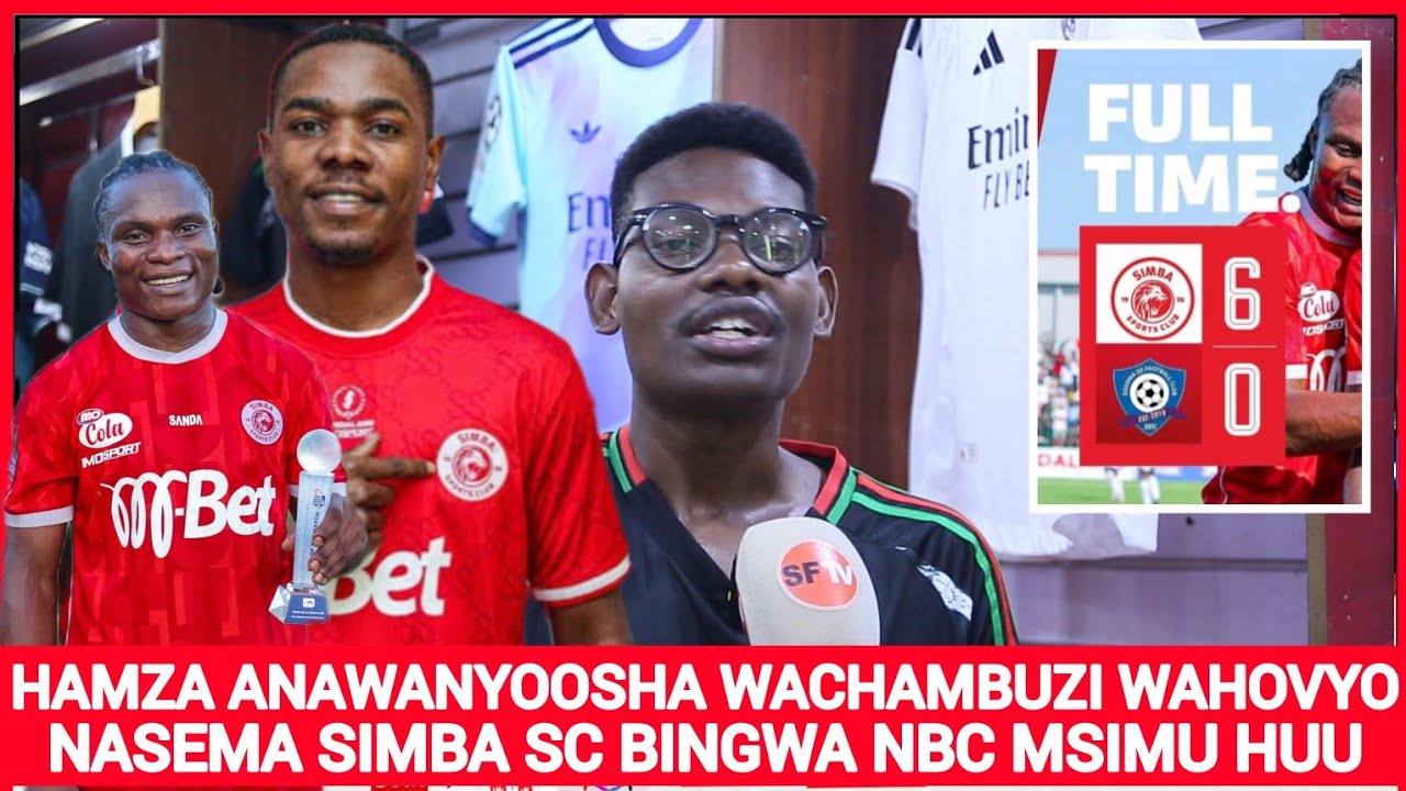 HEAVYWEIGHT DULLAH: SIMBA WANA KILA SABABU ZA KUWA BINGWA NBC/ HAMZA ...