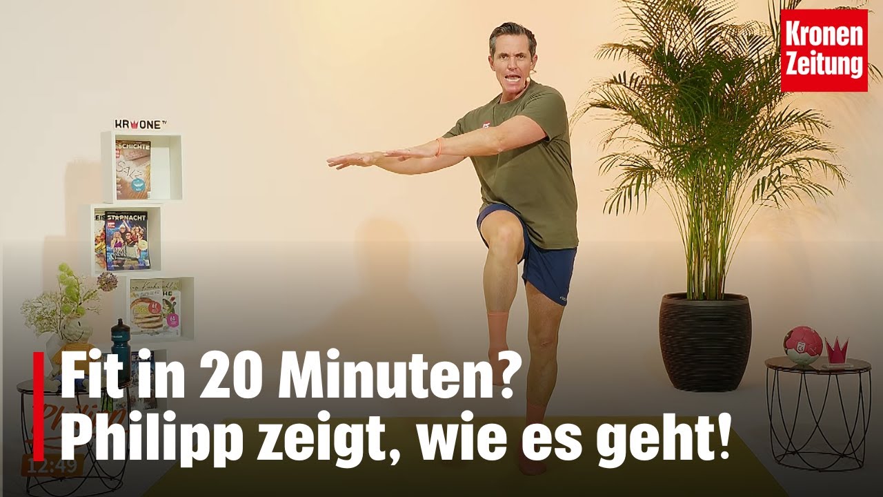 Philipp bewegt am Samstag, 28.12.: Fit in 20 Minuten - so geht´s! - YouTube