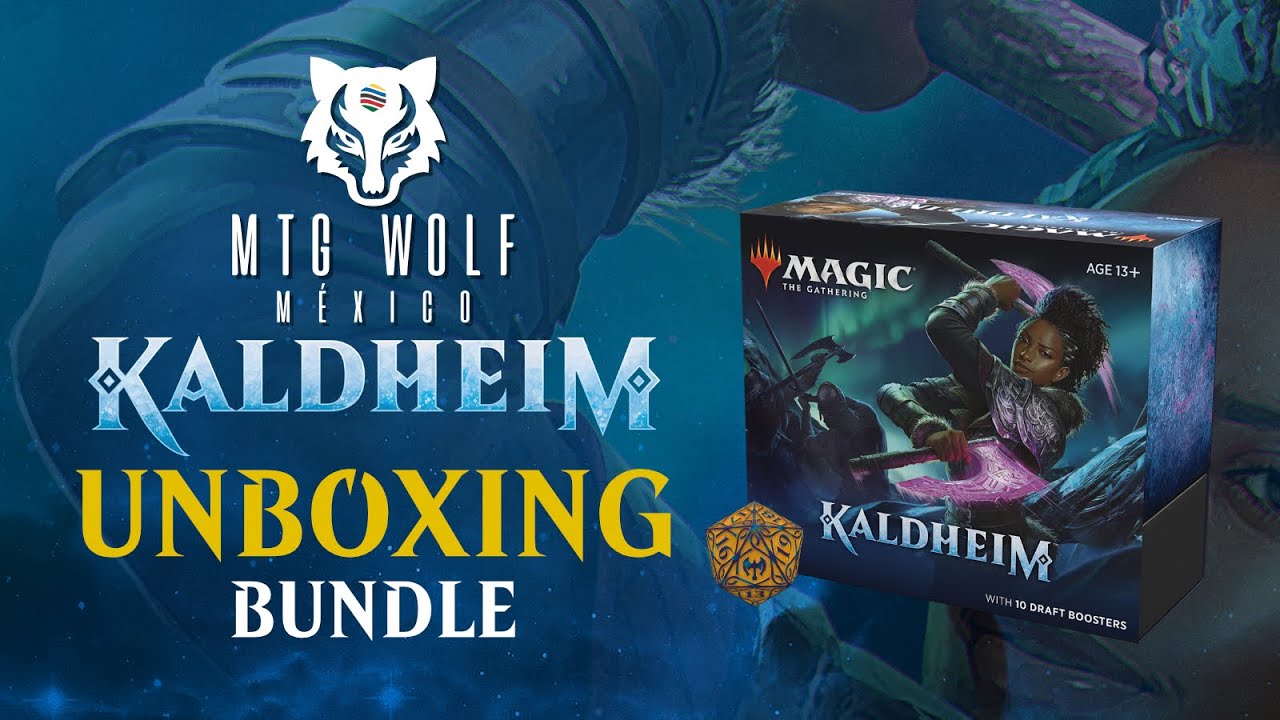 ¡Unboxing de un Bundle de Kaldheim! - YouTube