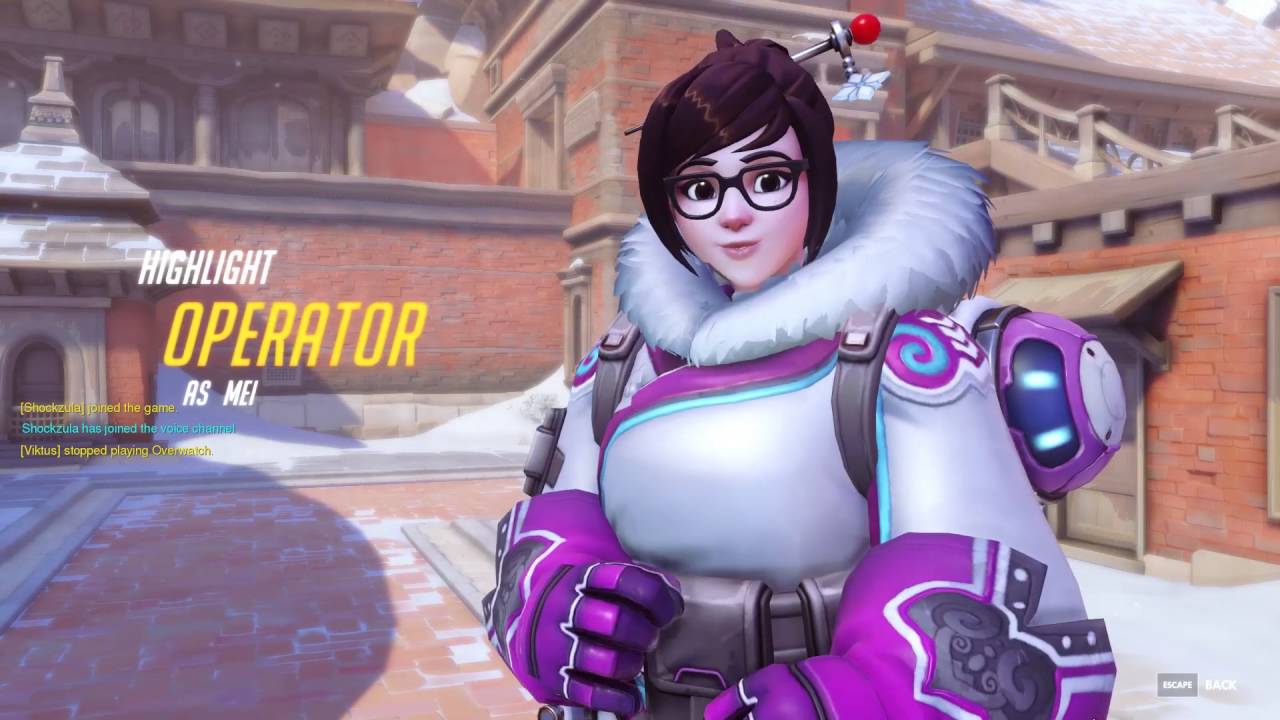 Overwatch D.Va and Mei Highlights - YouTube