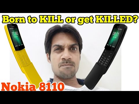 Nokia 8110 Curved Slider 4G Phone ! Born to KILL or GET KILLED? - YouTube