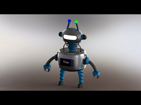 Solidworks Robot Faster design | single Part | Vj design - YouTube