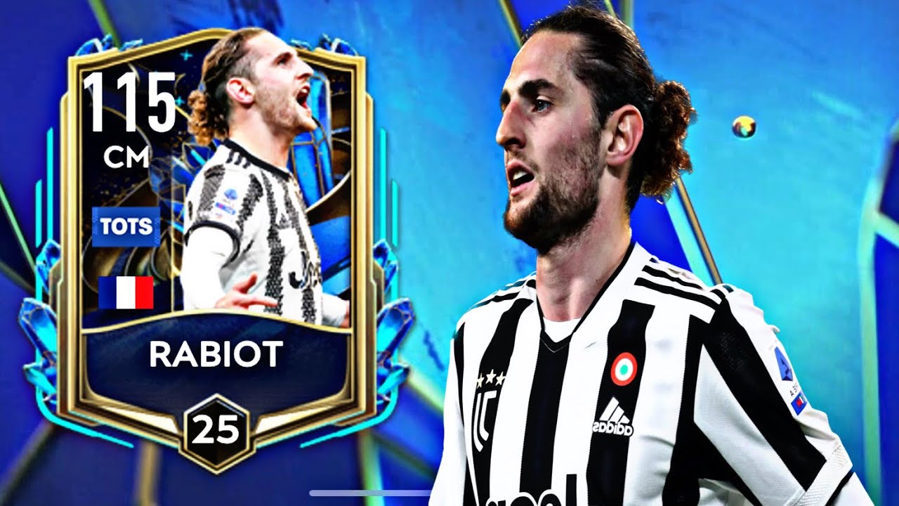FREE CM MAX RATED RABIOT GAMEPLAY REVIEW FIFA MOBILE TOTS 23 - YouTube