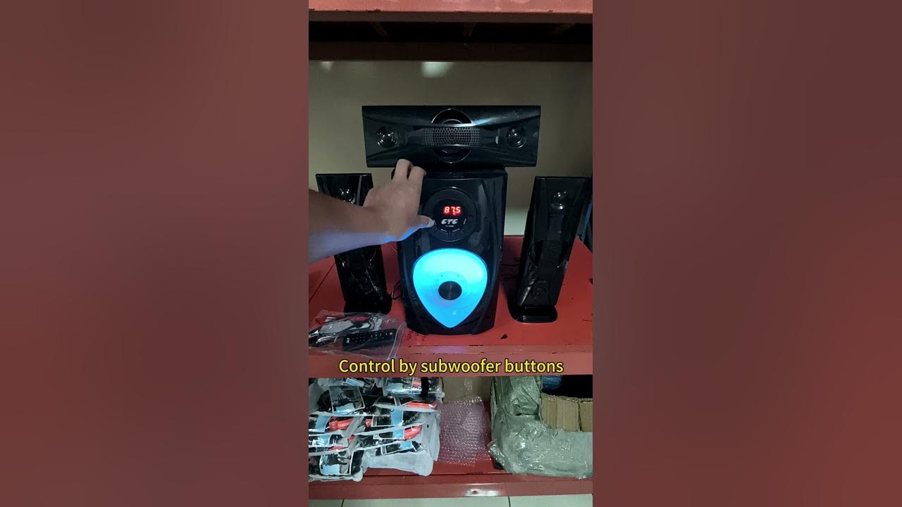 CTC Subwoofer CT-6006 - YouTube