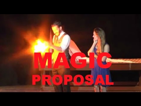 The SURPRISE Magical Proposal - LIVE ON STAGE - YouTube