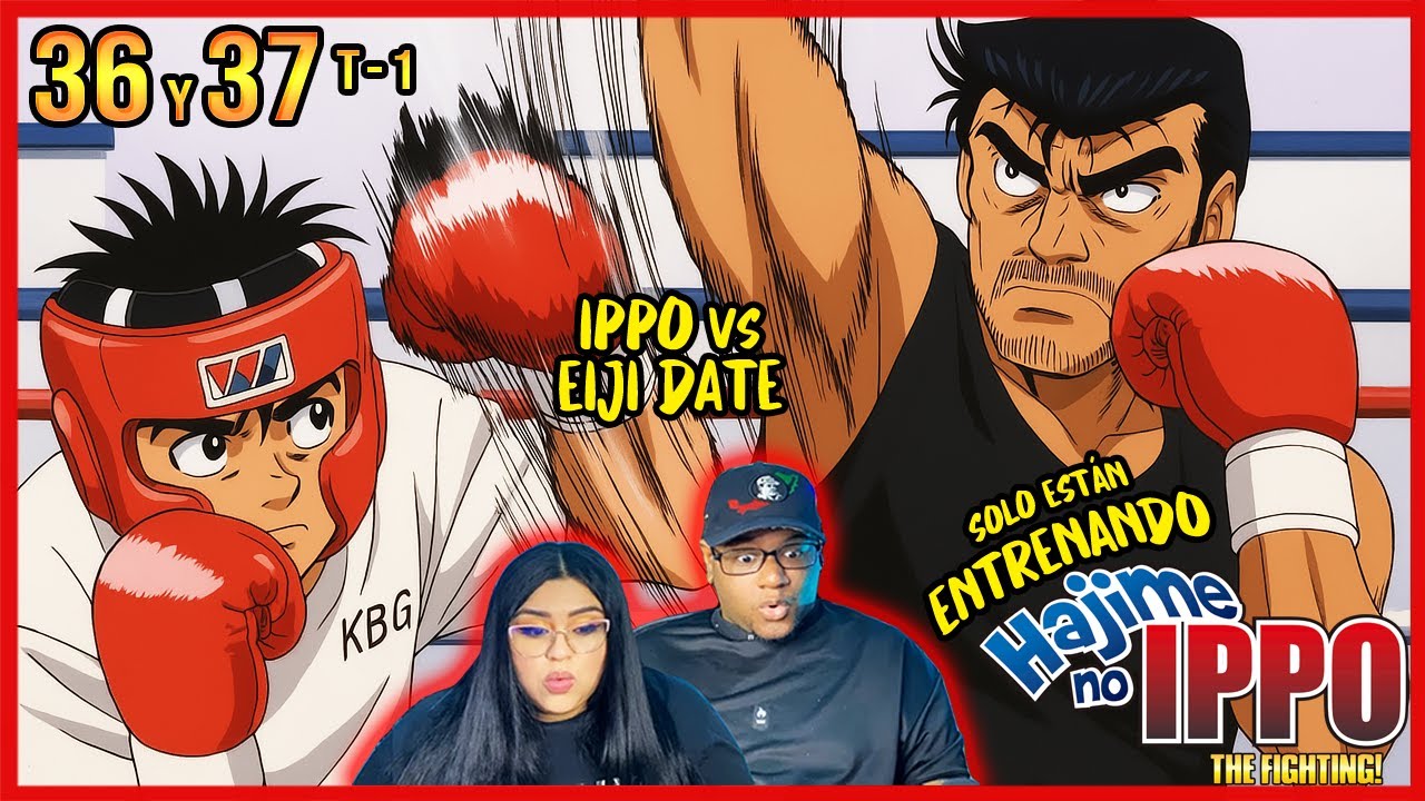 🥊IPPO VS EIJI DATE🥊EL CAMPEON DE PESO PLUMA ENTRENA CON IPPO🔥 ...