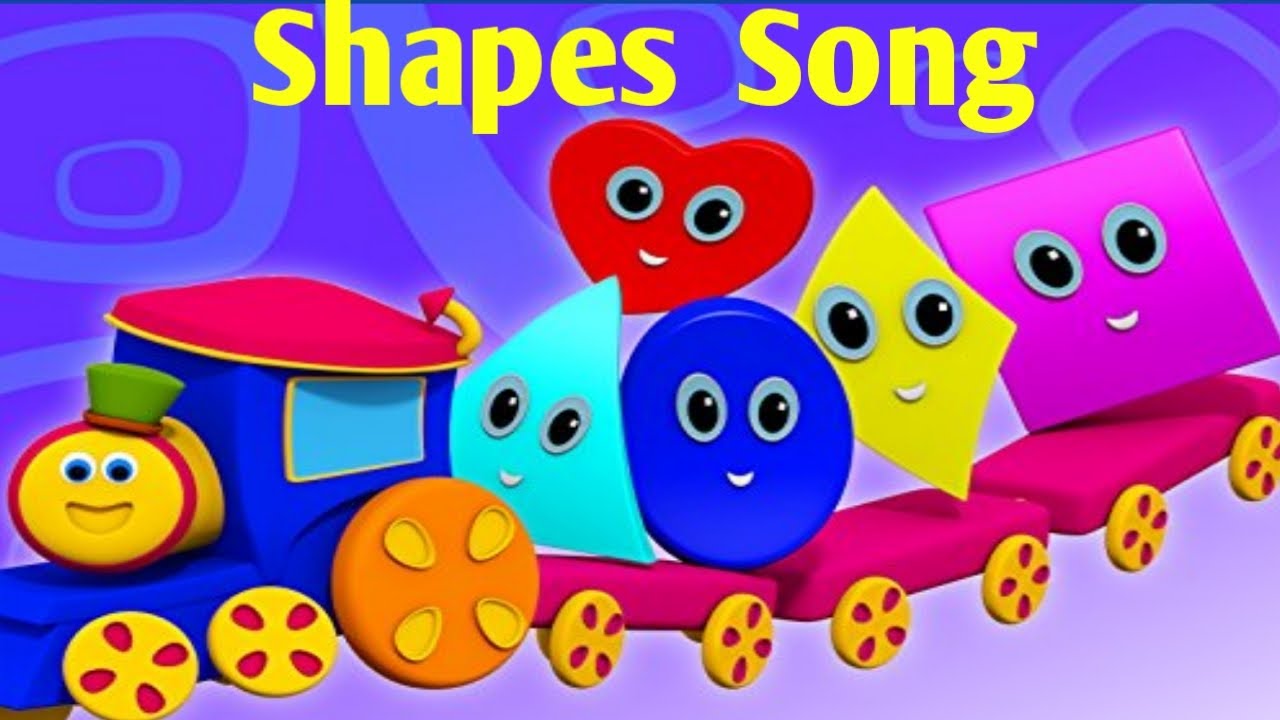 shapes song | shapes rhymes | we are shapes | Nursery Rhymes ...
