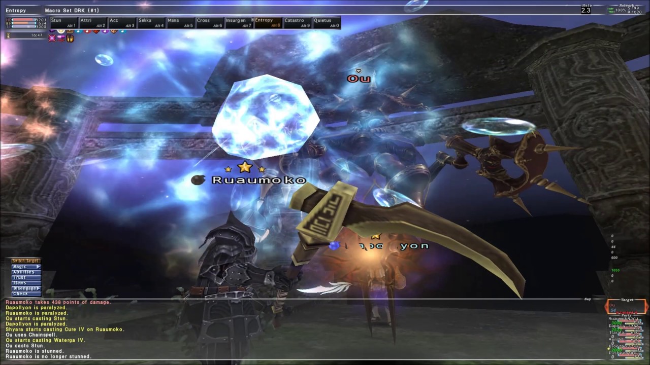 Final Fantasy XI: Dark Knight vs Ou - YouTube