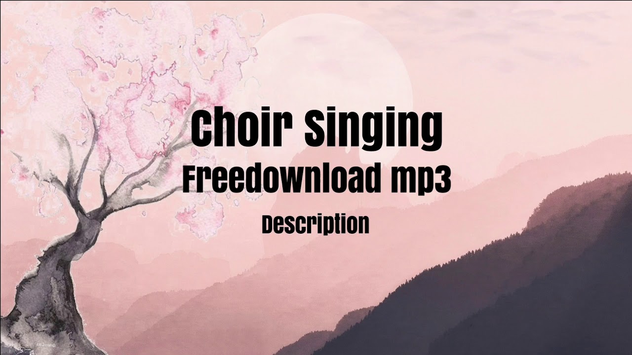 Choir Singing [Audio no copyright] - YouTube