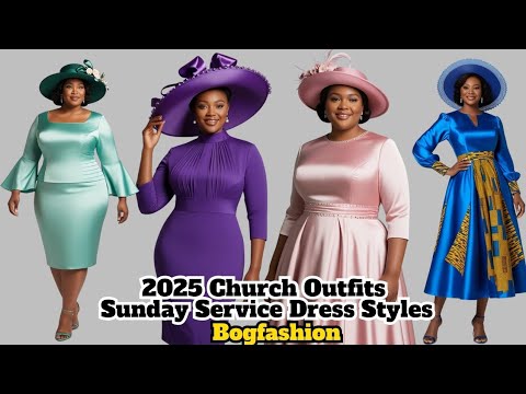 SUNDAY CHURCH DRESS IDEAS FOR 2025 | BEAUTIFUL & CLASSY STYLES FOR ...