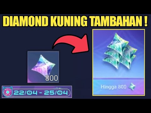 800 DIAMOND KUNING TAMBAHAN !! PENJELASAN CARA DAPETIN 800 DIAMOND ...