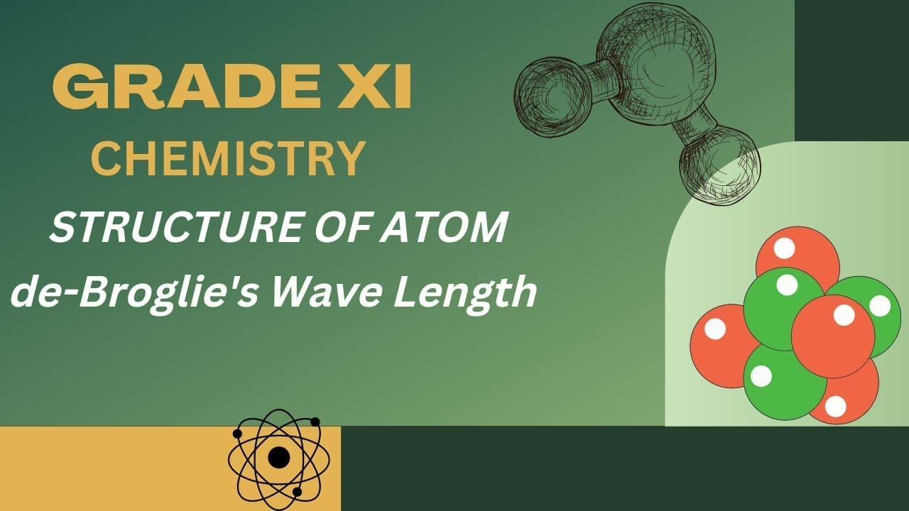 de-Broglie's Wave length : Structure of Atom ( Grade-XI Chemistry ...