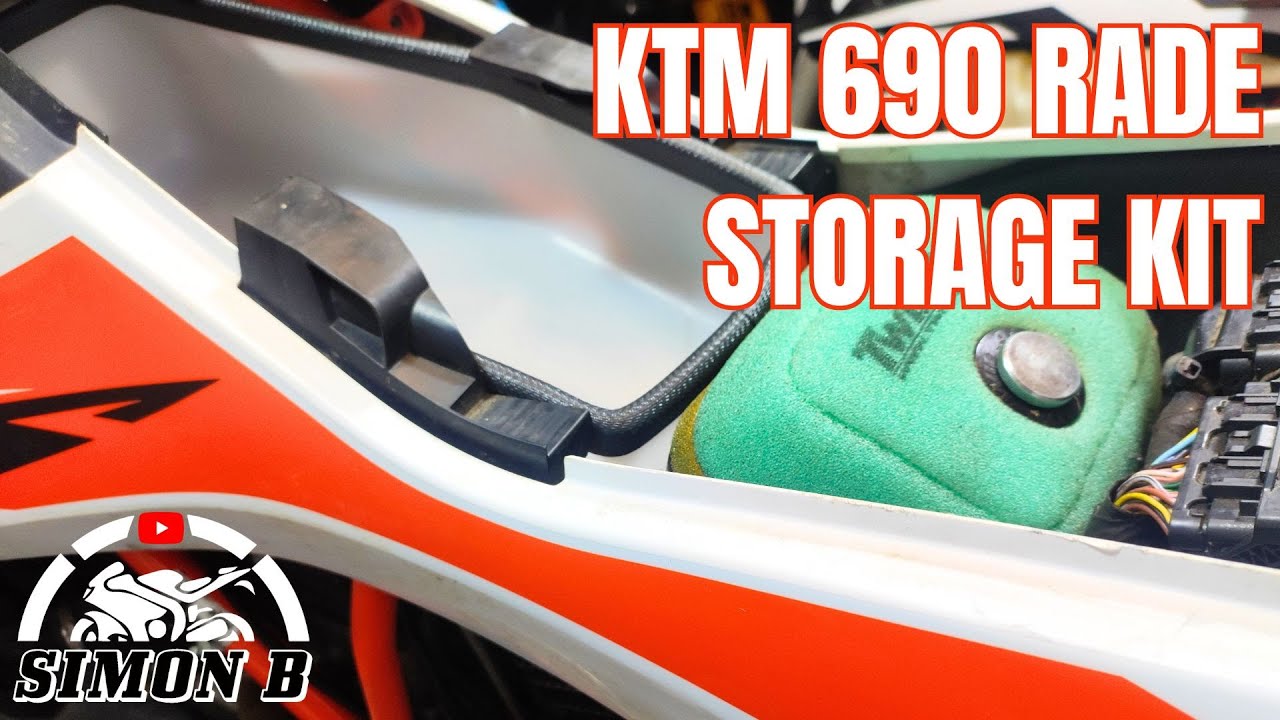 Maximize Your KTM 690 Storage: Rade Garage Storage kit Installation ...