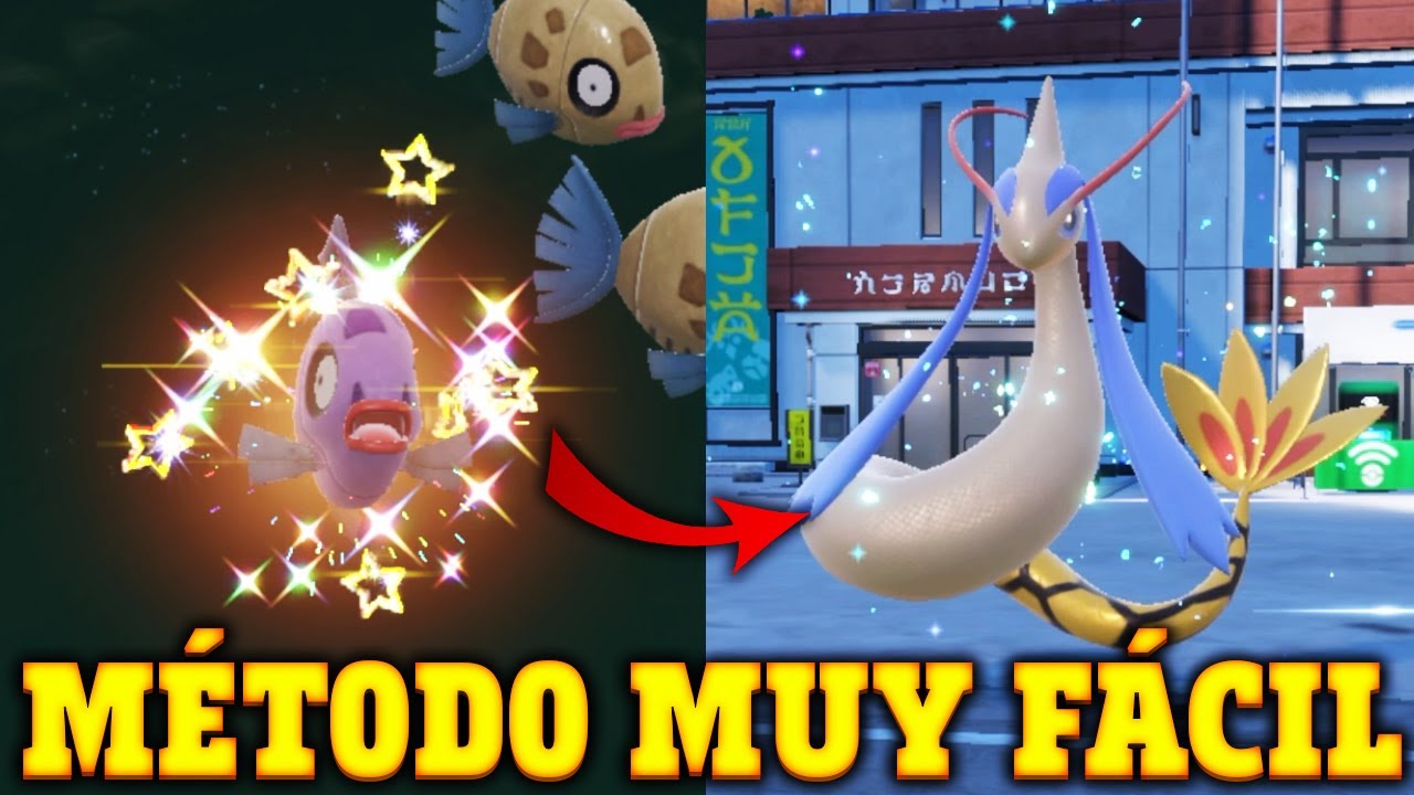 COMO CONSEGUIR a FEEBAS SHINY FÁCIL y EVOLUCIONAR a MILOTIC en POKÉMON ...