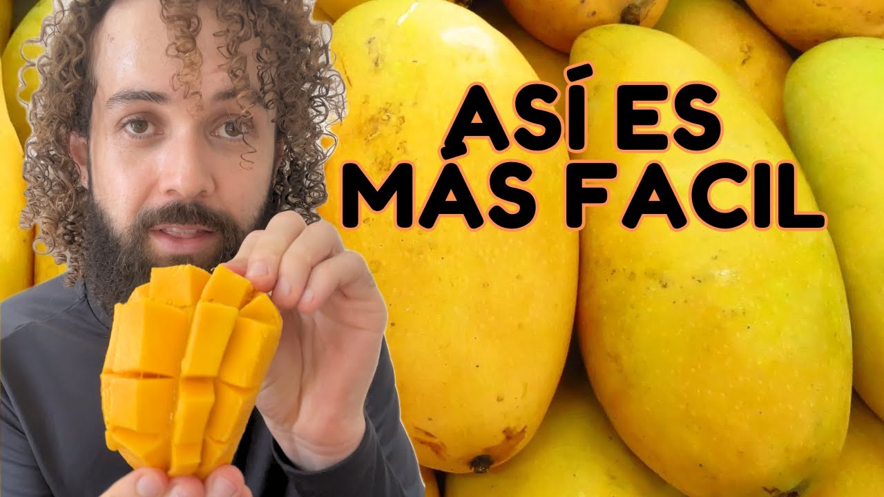 Cómo COMER MANGO correctamente TUTORIAL Rosvin - YouTube