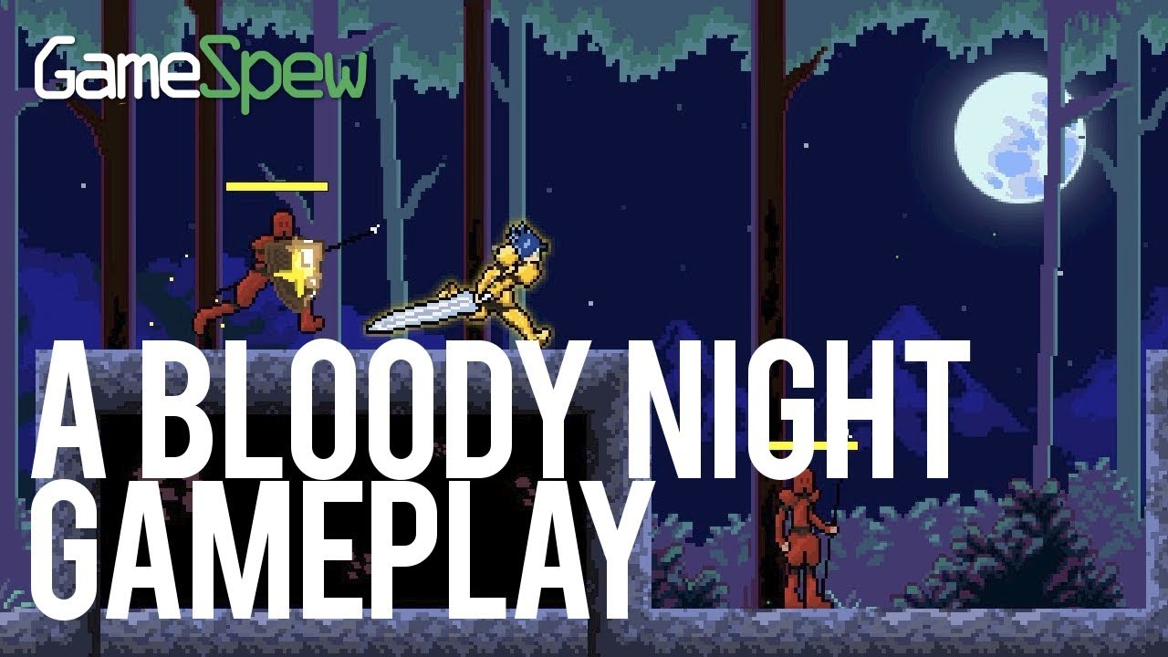 A Bloody Night Gameplay - A Bloody Arcade Throwback - YouTube