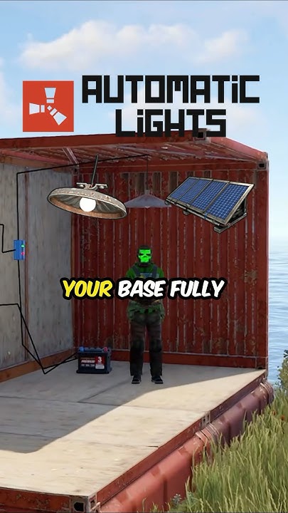 Automatic Lights!💡#rustpc #rustpcgame #rustgame #rustserver #rust #rustupdate #rustconsole - YouTube
