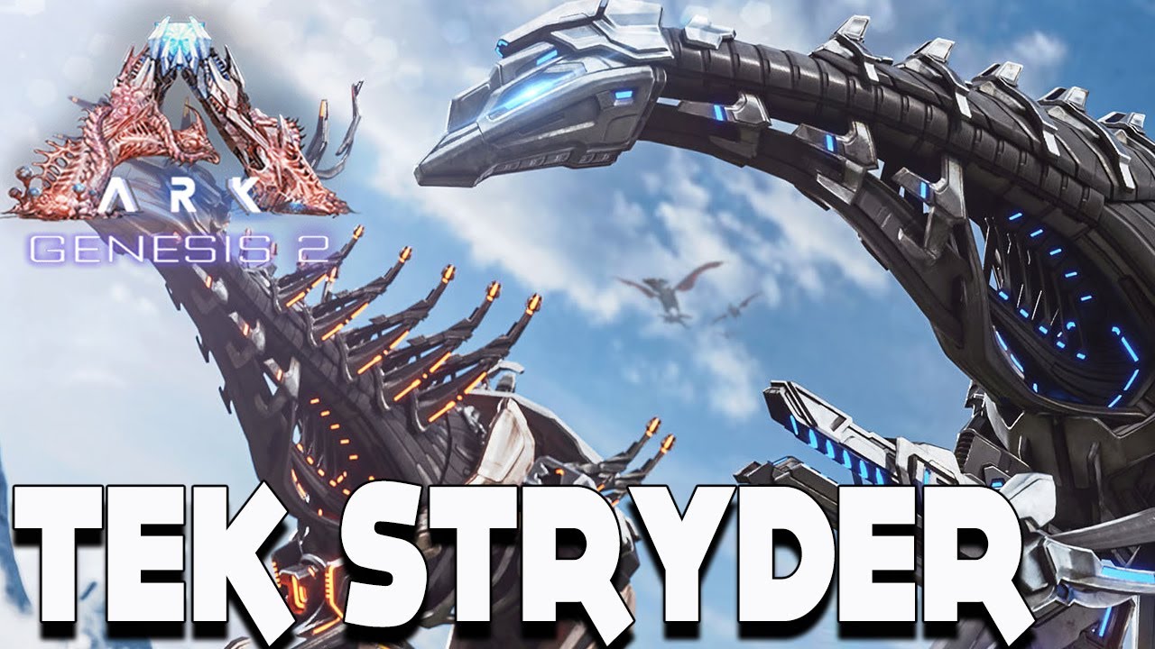 THE TEK STRYDER!!! -- ARK: Survival Evolved :: Dino Spotlight -- GATHER ...