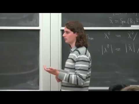 Lecture Series: "p-adic Geometry" by Peter Scholze [2014] (lecture 14 ...