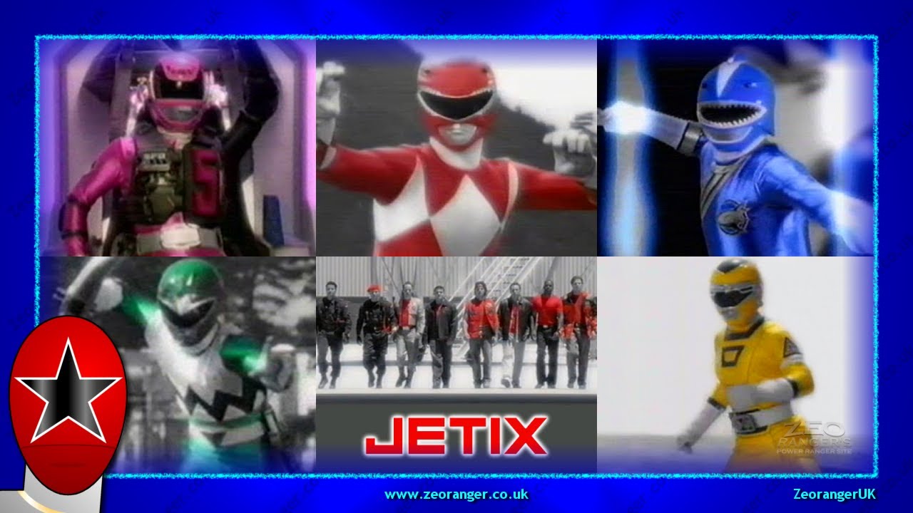 All the Colours of a Ranger Day Promos - Jetix 2006 - YouTube