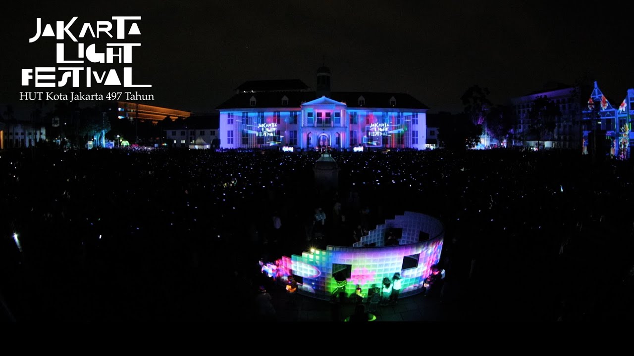 JAKARTA LIGHT FESTIVAL 2024 | HUT Kota Jakarta ke-497 | EPS.1 ...