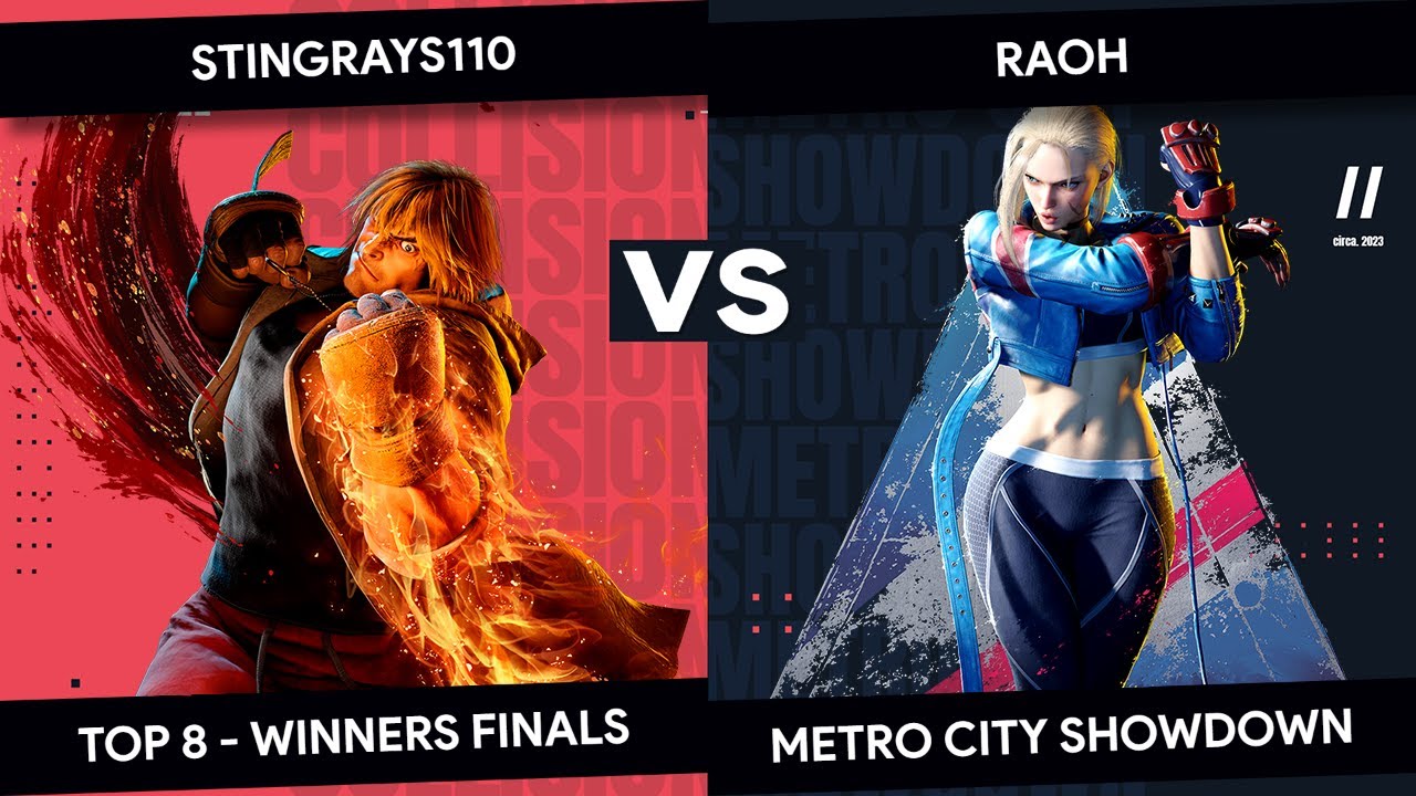 Metro City #1 - Stingrays110 (Ken) vs Raoh (Cammy) - Top 8 - Winners ...