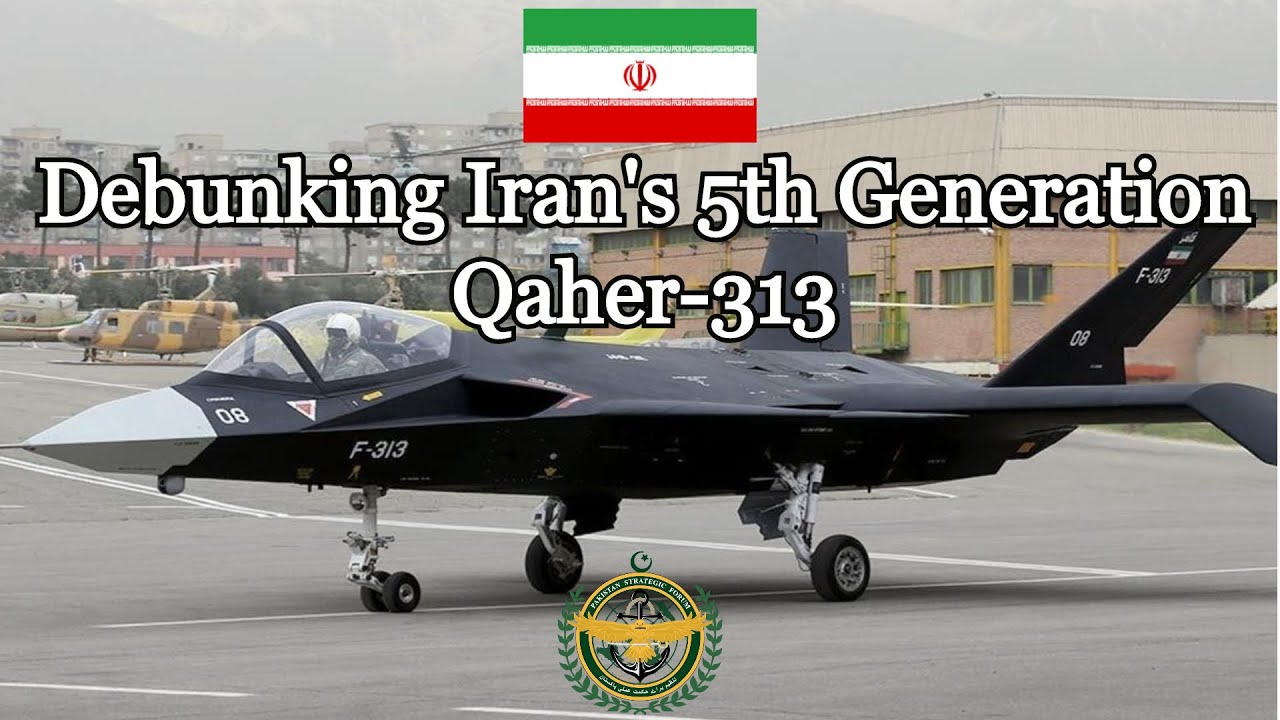 Debunking Iran's 5th Generation Fighter Qaher-313 - YouTube