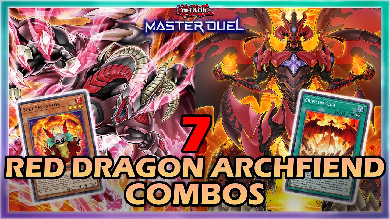 7 RED DRAGON ARCHFIEND COMBOS FT. NEW RDA SUPPORT POST RETURN OF THE ...