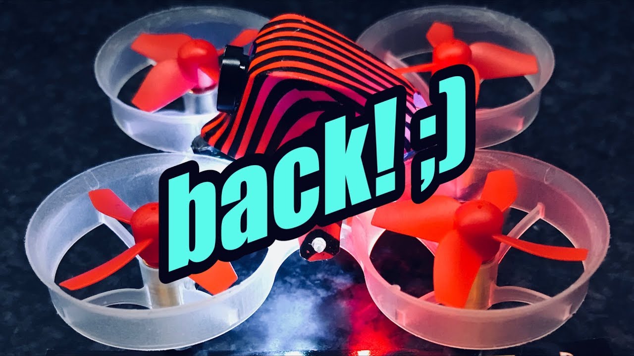 tiny whoop | fpv drone freestyle | back! ;) - YouTube