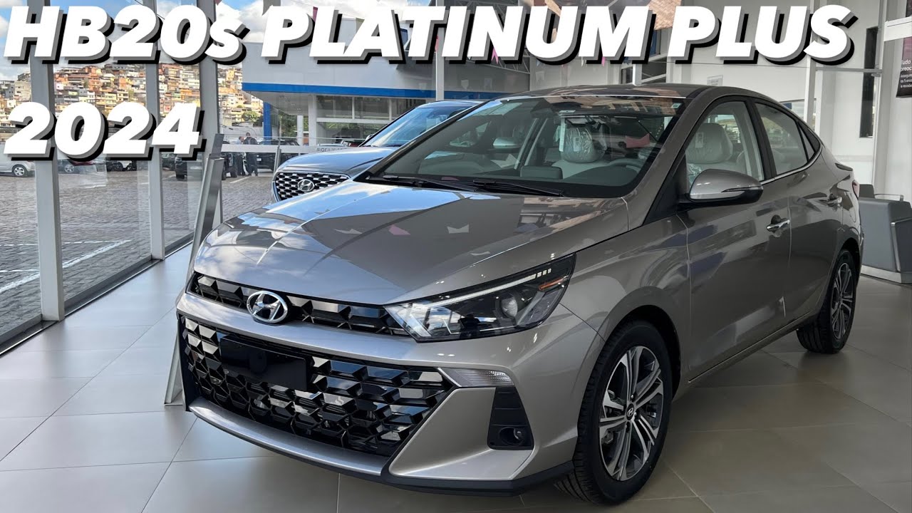 Hyundai HB20s Platinum Plus 2024 - Linha 2024 do HB20 em detalhes!! (4K ...