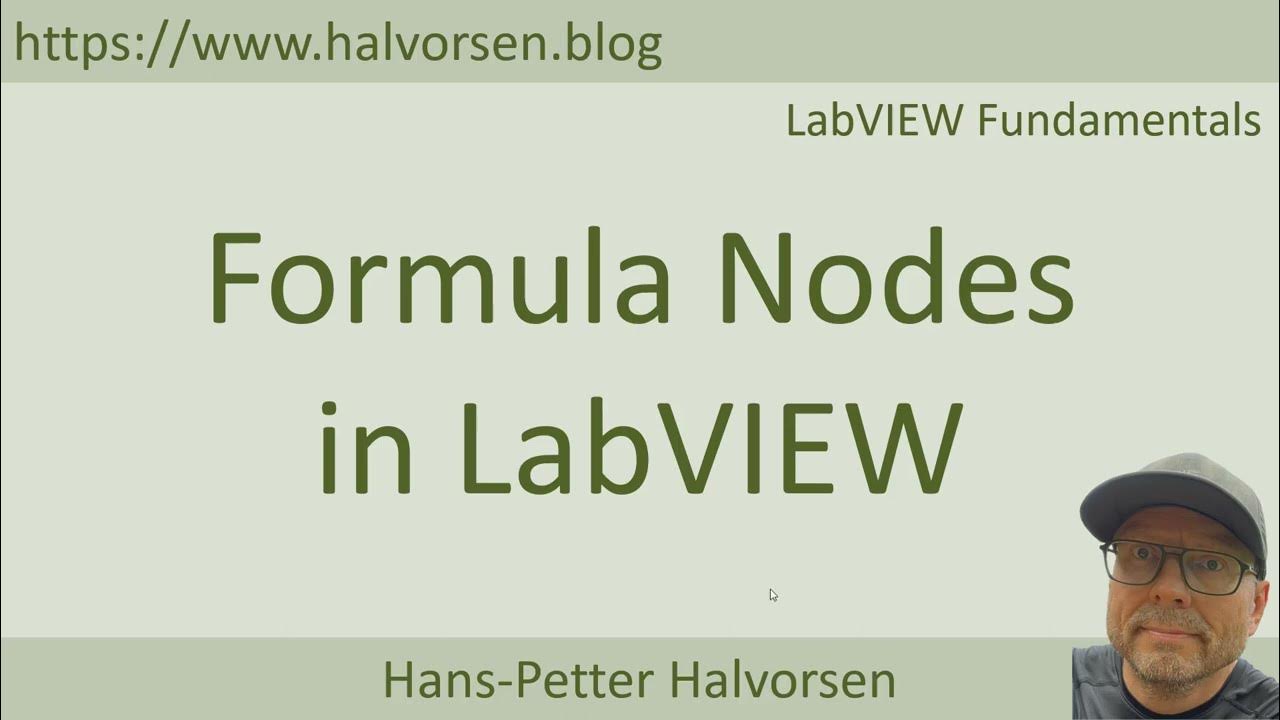 Formula Node in LabVIEW - YouTube
