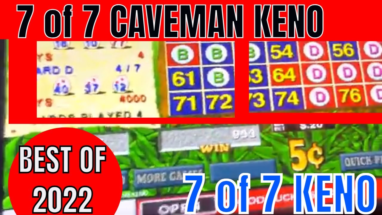 Celebrating 2nd ANNIVERSARY on YouTube KENO Big Hit 7 / 7 with H ...