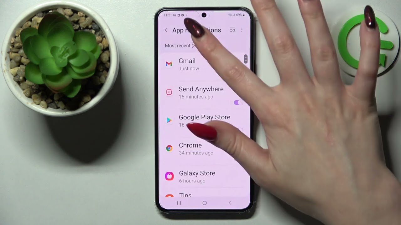 How to Turn On App Notifications on Samsung Galaxy S22 – Turn Off ...